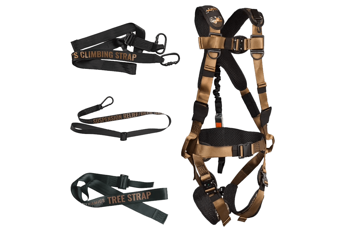 Which is the rule for using a full body harness fall arrest system?