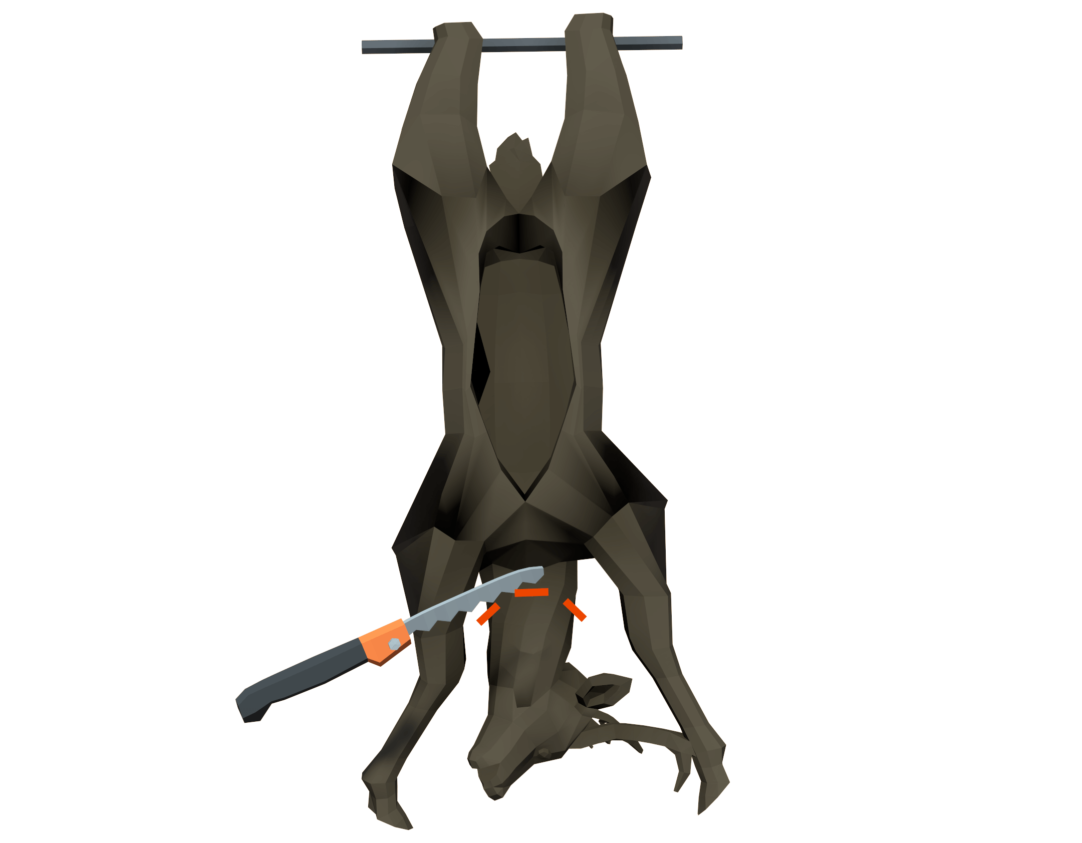 Skinning Steps - Big Game