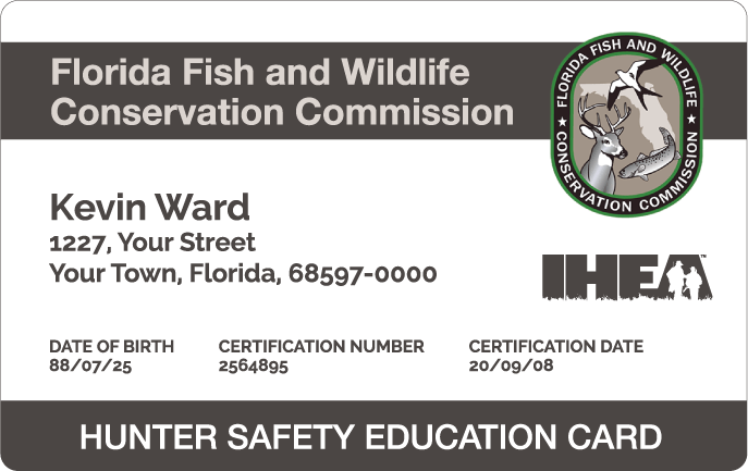 How to get your Florida Hunter Safety Certificate