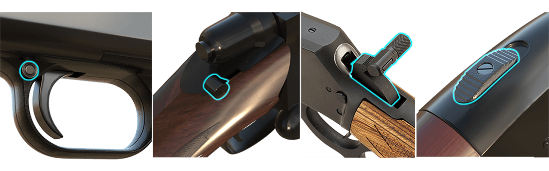 Types of firearm Safeties